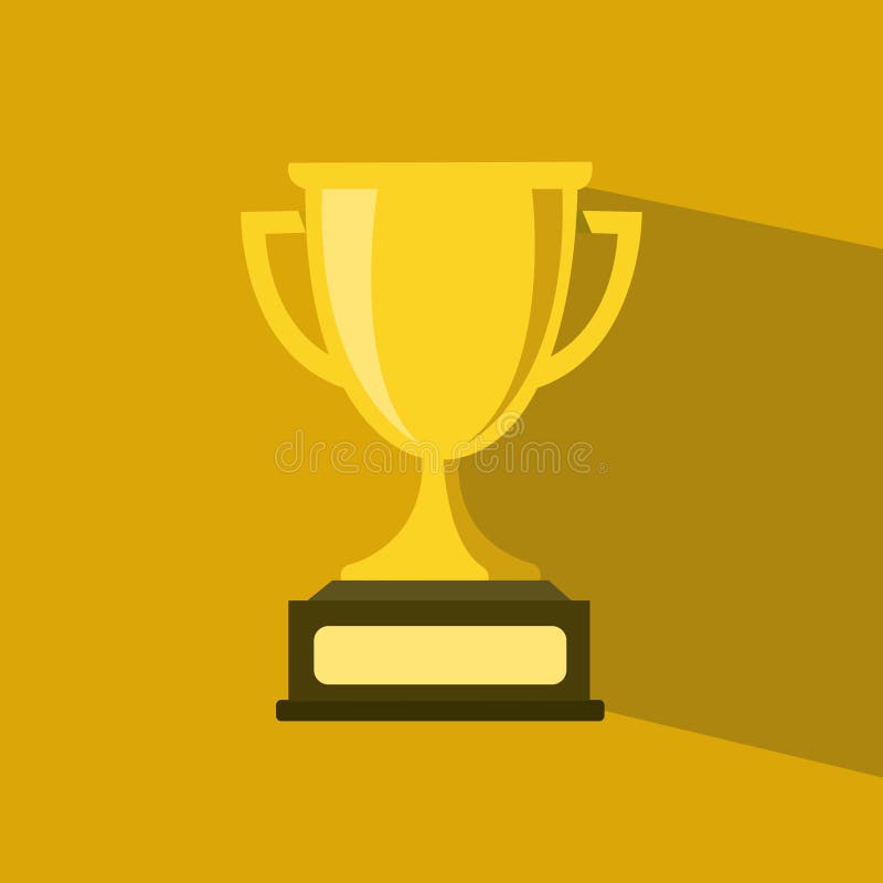 Trophy and Yellow Shoe Football Vector Illustration Stock Vector ...