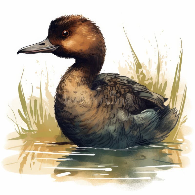 Whole Dabchick Stock Illustrations – 1 Whole Dabchick Stock ...