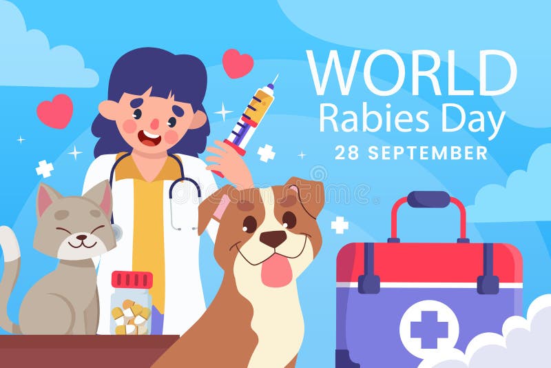 World Rabies Day Stock Illustrations – 126 World Rabies Day Stock ...