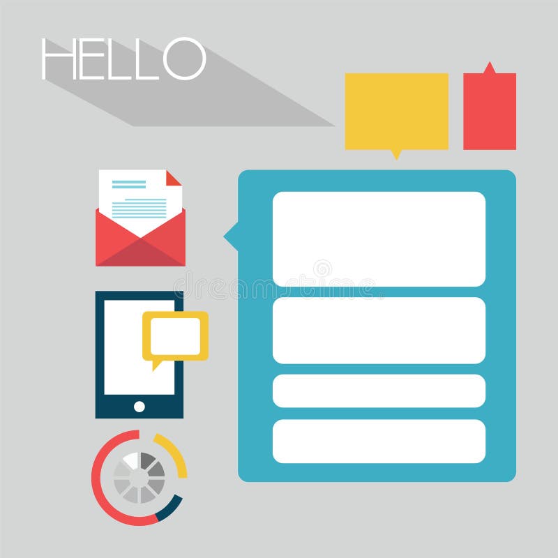 Website User Interface Elements Stock Illustration - Illustration of ... Website User Interface Elements Stock Illustration - Illustration of ...
