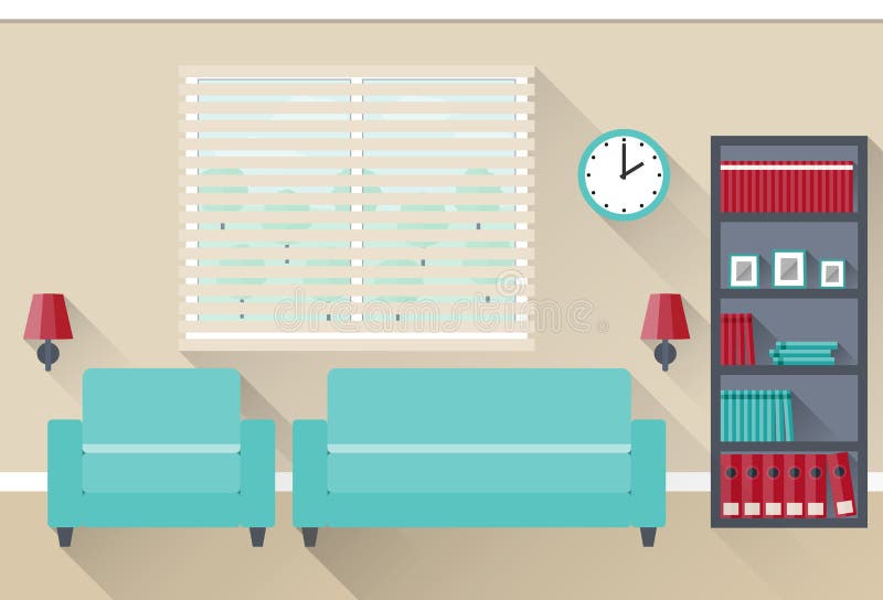 Flat Design Living Room Vector Stock Illustrations – 38,606 Flat Design ...