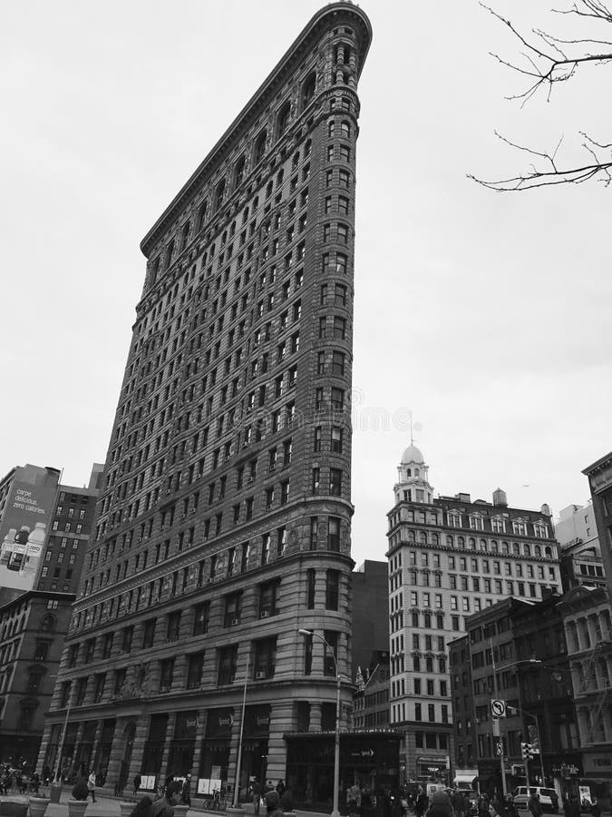Flat iron building editorial photography. Image of iron - 103214612