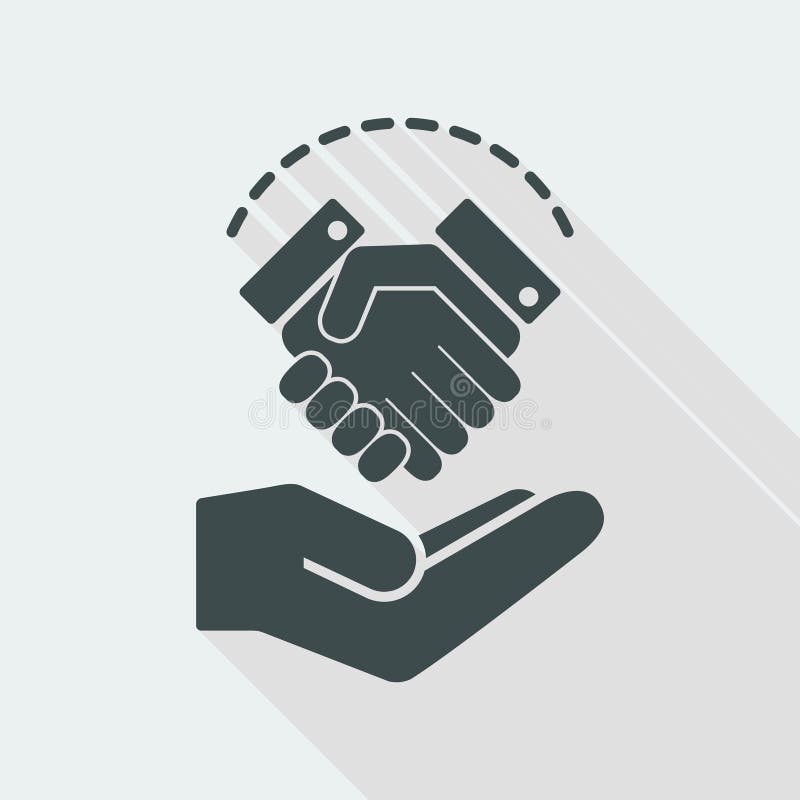 Agreement Proposal - Minimal Icon Stock Vector - Illustration of device ...