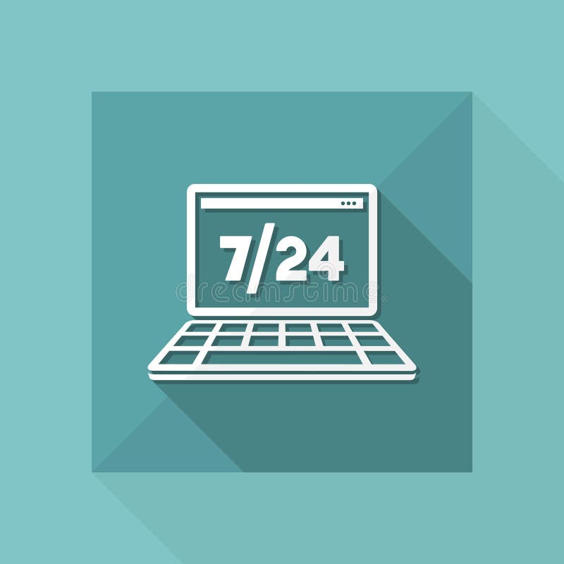 Best computer system icon stock vector. Illustration of mark - 117824974