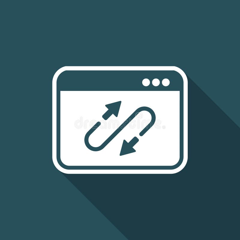 Cable Connection Setting - Vector Flat Minimal Icon Stock Vector ...