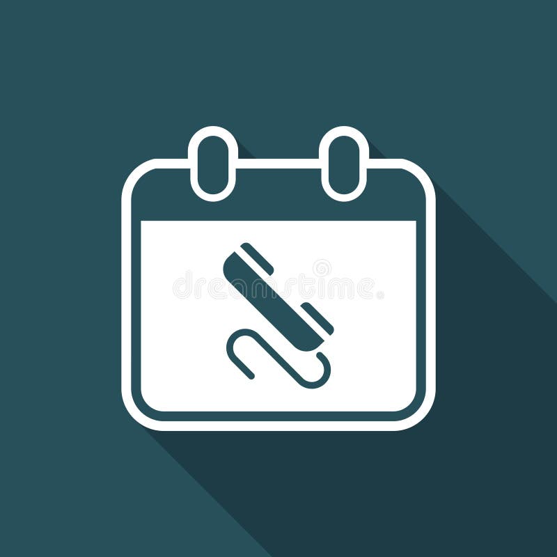 Call for Appointment - Minimal Vector Icon Stock Vector - Illustration ...