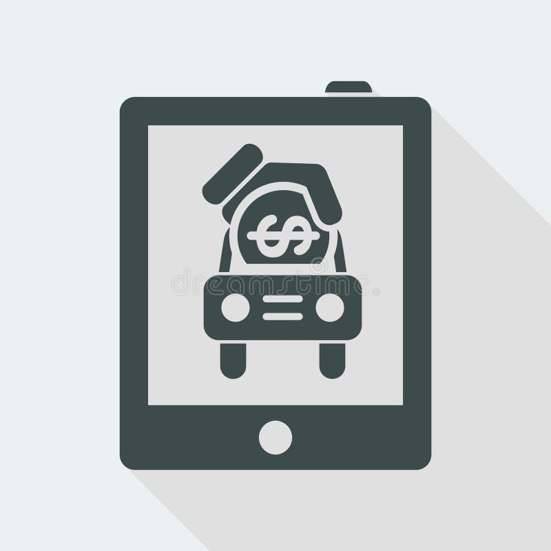 Car sales icon stock vector. Illustration of contract - 117818251