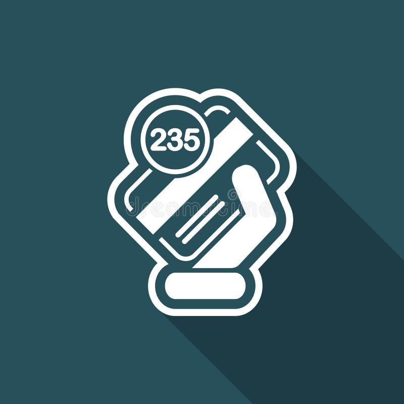 Card code stock vector. Illustration of keypad, payment - 118520561