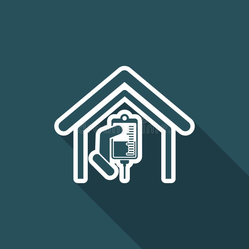 Center of medication stock vector. Illustration of hand - 118517118