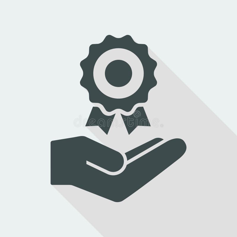 Certification Service - Vector Web Icon Stock Vector - Illustration of ...