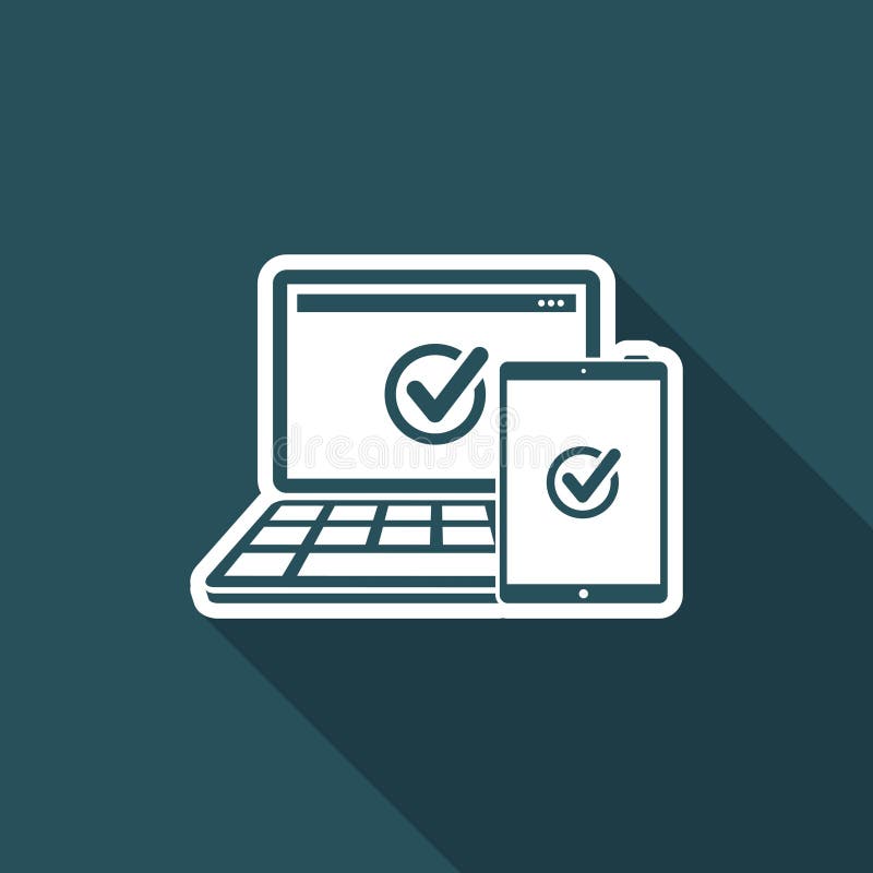 Checking Multi Devices Equipment Stock Vector - Illustration of premium ...