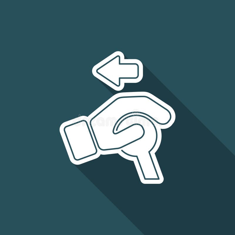 Control handle icon stock vector. Illustration of flat - 118529844