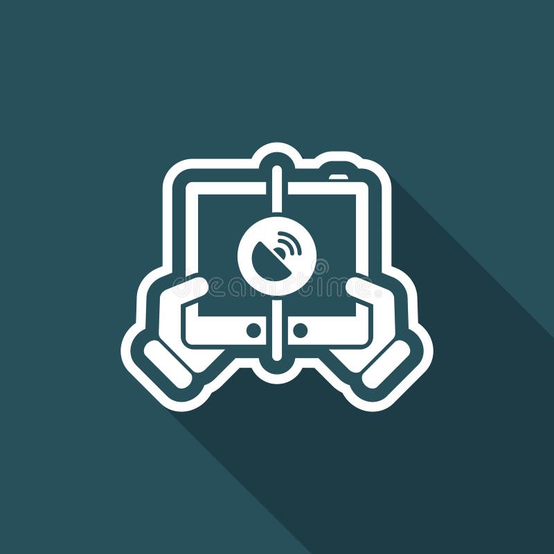 Device audio connection stock vector. Illustration of internet - 118519753