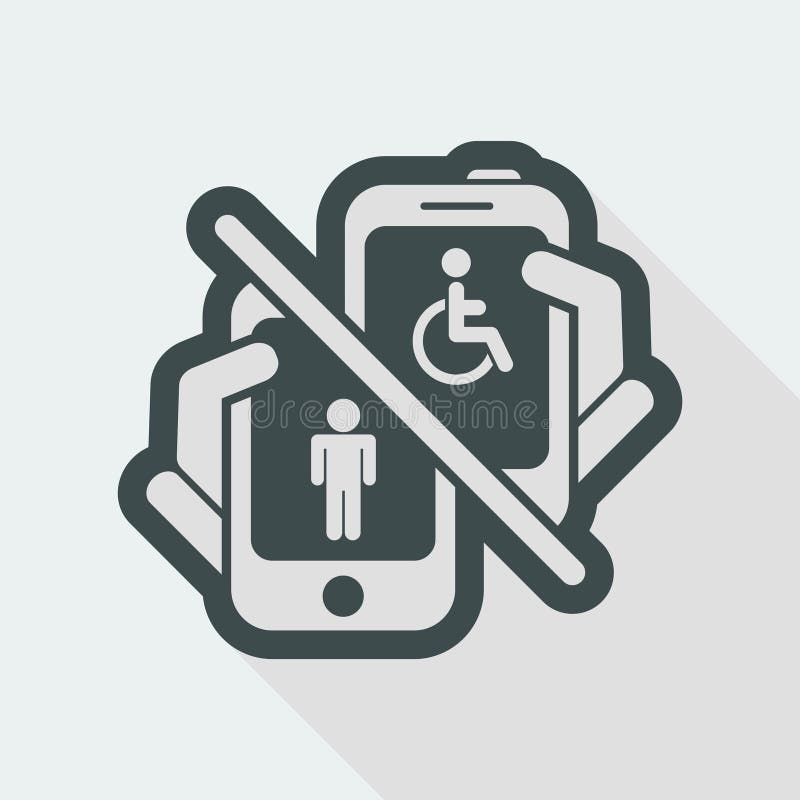 Device for disabled stock vector. Illustration of linkage - 117821422