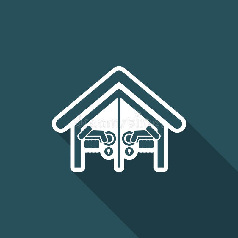 Door house opening stock vector. Illustration of concept - 118516382