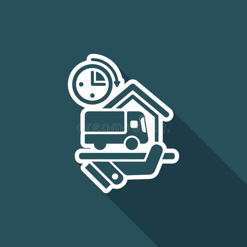 Home delivery stock vector. Illustration of carry, store - 96395020