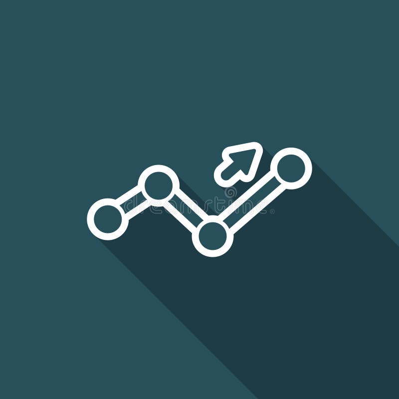 Financial Increase Report Icon Stock Vector - Illustration of report ...