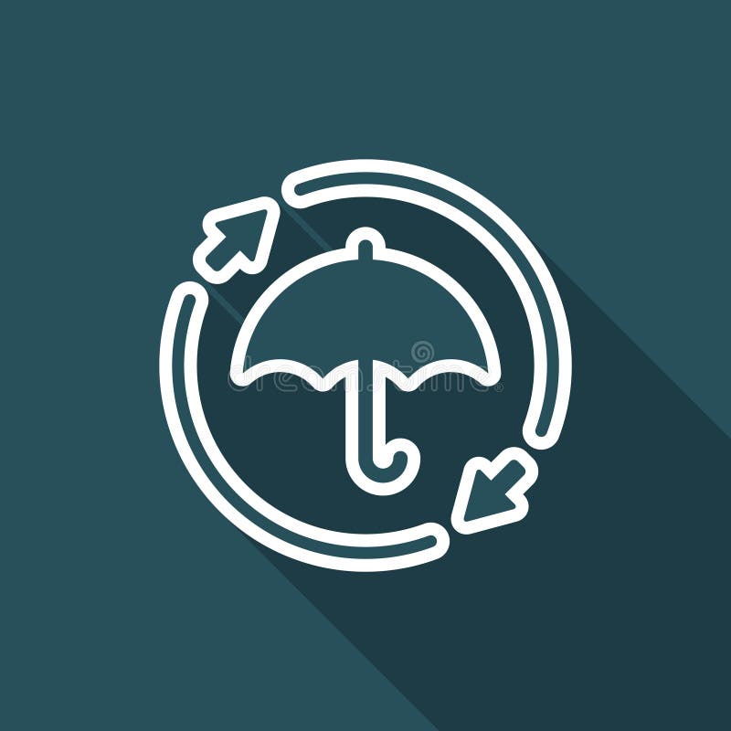 Full Protection - Minimal Vector Icon Stock Vector - Illustration of ...