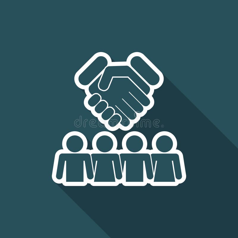 Agreement icon stock vector. Illustration of expect - 117820006