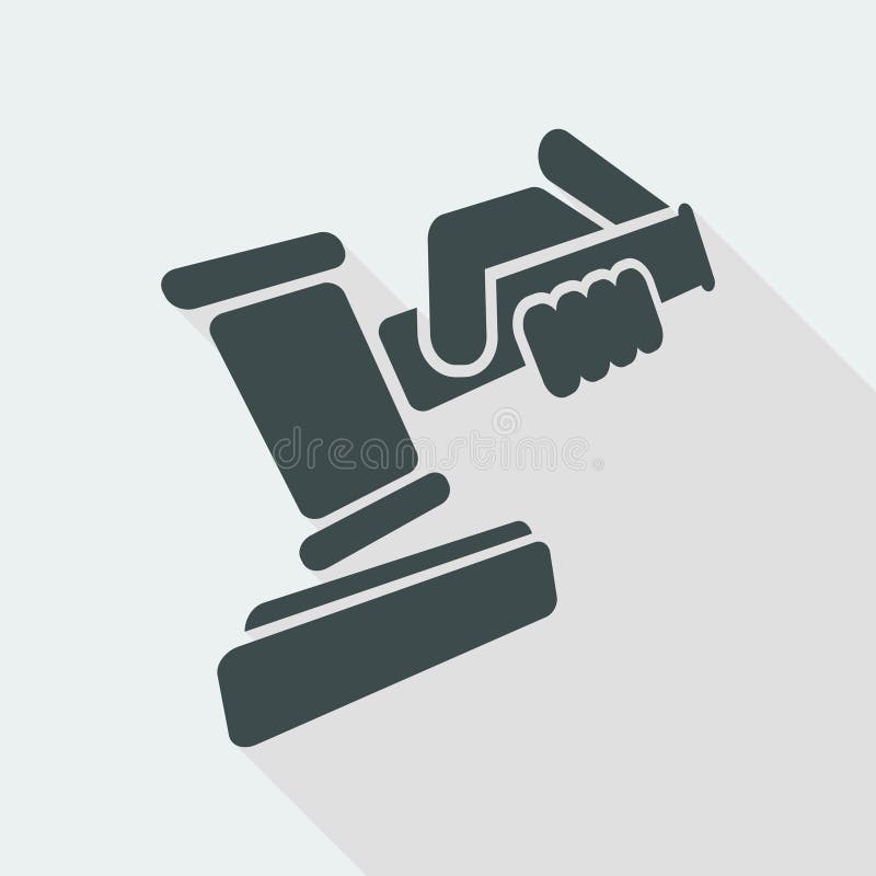 Hammer judge stock vector. Illustration of concept, judge - 117820517