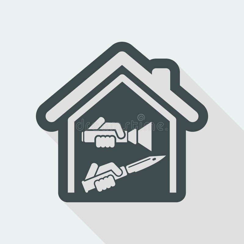 Home robbery stock vector. Illustration of objective - 117823028