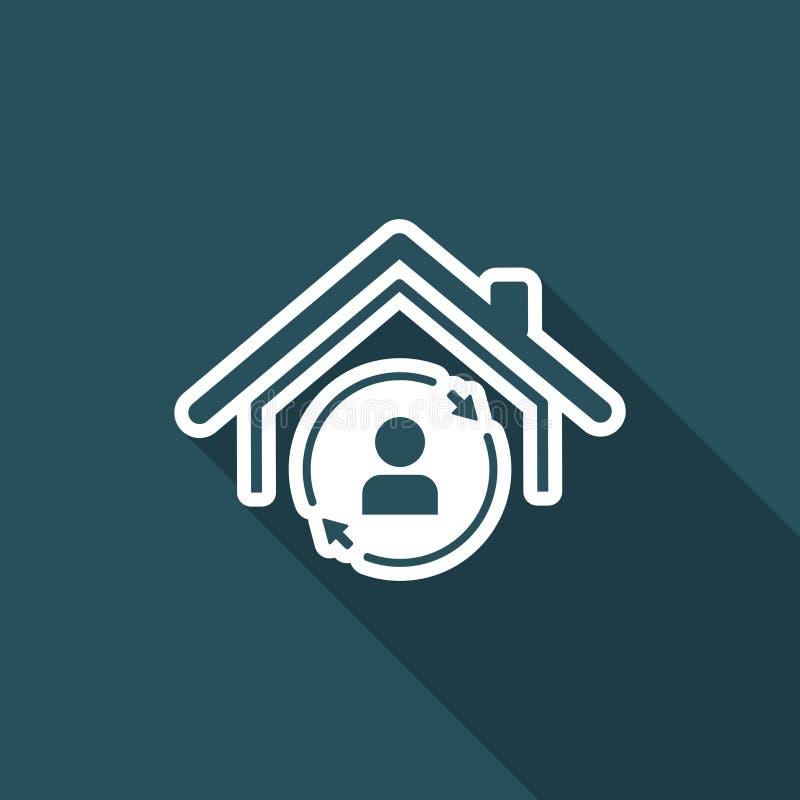 House Full Protection - Vector Web Icon Stock Vector - Illustration of ...