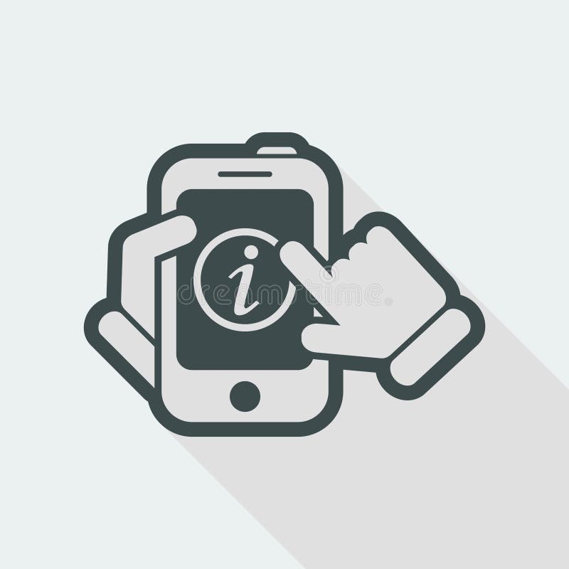 Info mobile device stock vector. Illustration of cell - 117821626