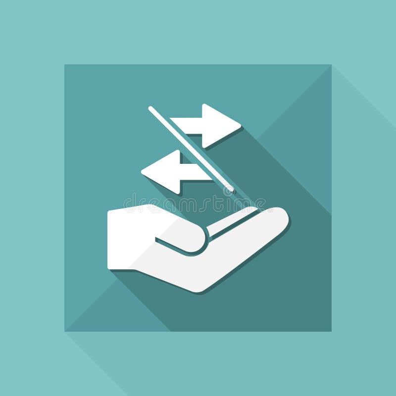 Interchange Service - Minimal Vector Icon Stock Vector - Illustration ...