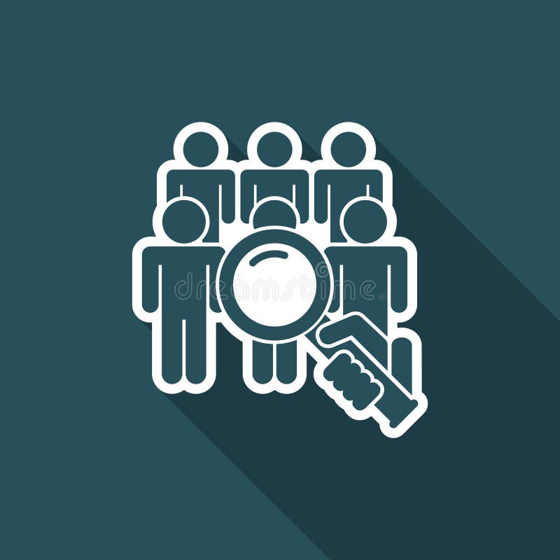 Look for person stock vector. Illustration of employees - 118518768