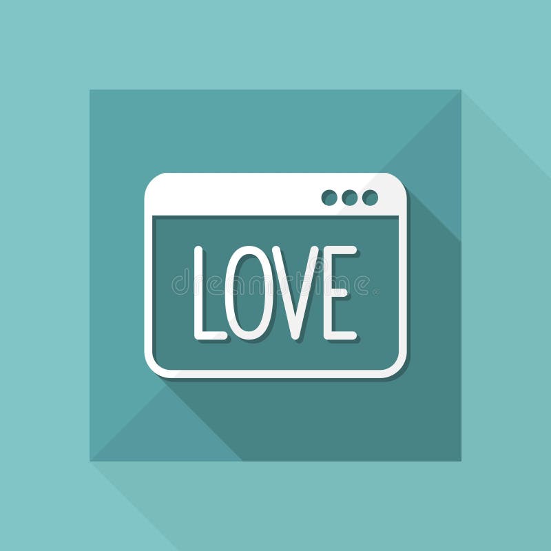 Love Symbol - Vector Icon for Computer Website or Application Stock ...