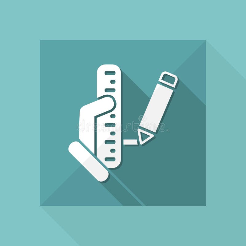 Measurement icon stock vector. Illustration of isolated - 118517310