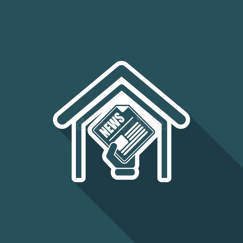 News stand stock vector. Illustration of newsstand, street - 118518172