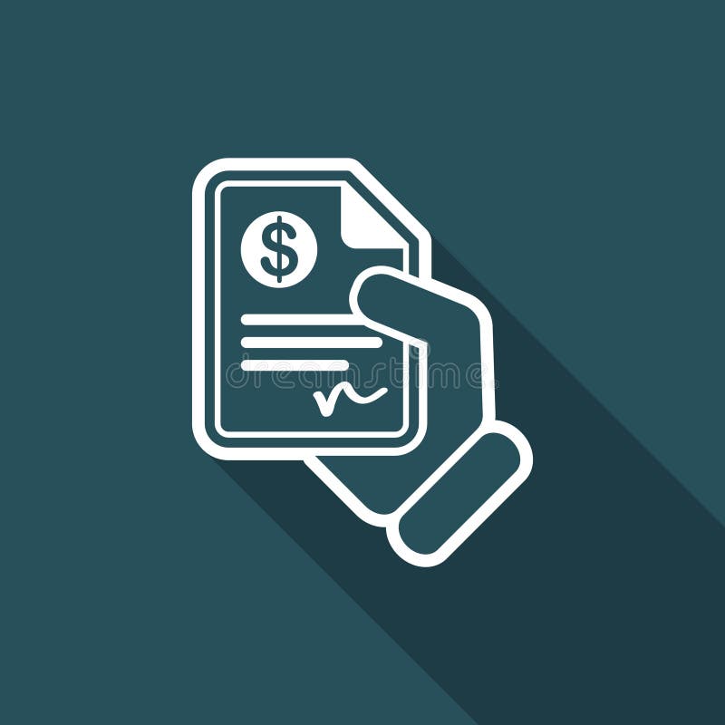 Payment document stock vector. Illustration of financial - 118516756