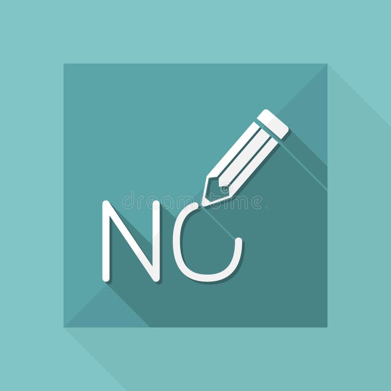 A Pencil writes no stock vector. Illustration of negate - 119151164