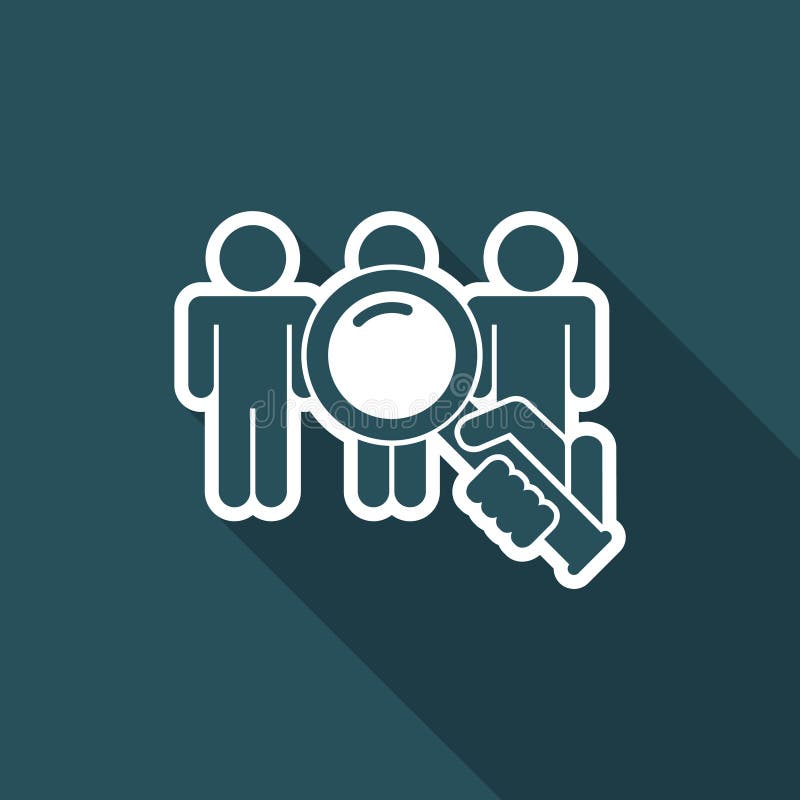 People selection icon stock vector. Illustration of competition - 119144218