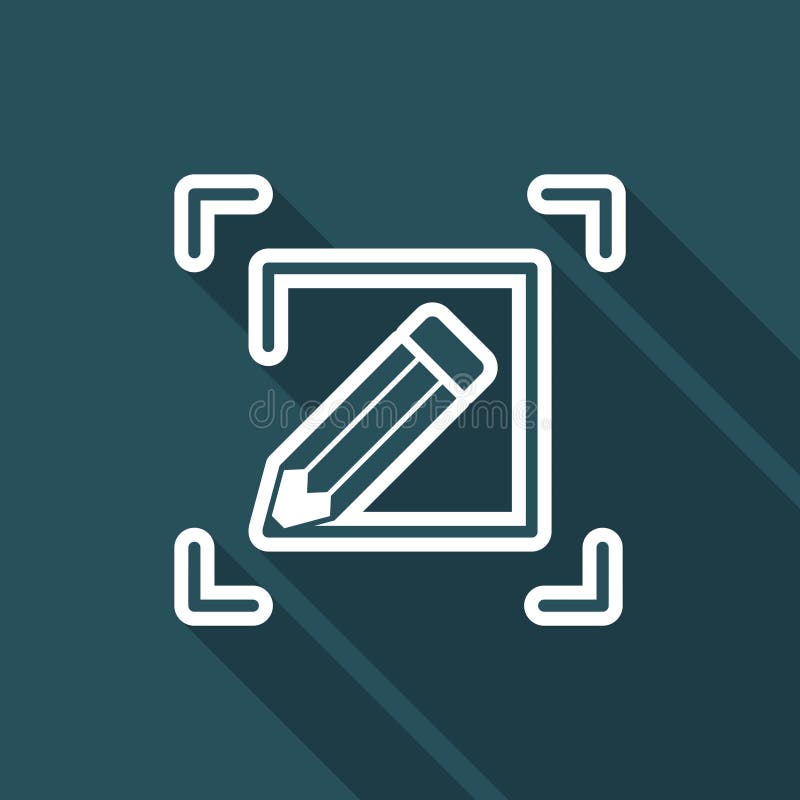 Personalized Services Flat Icon Stock Vector - Illustration of drawing ...