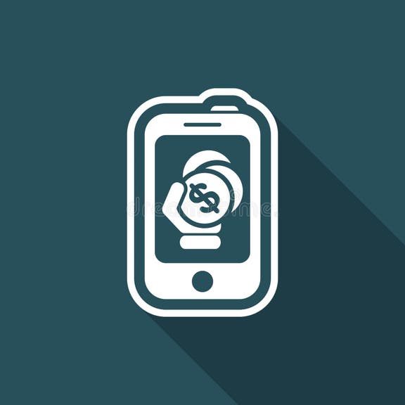 Phone tariff plan stock vector. Illustration of hold - 118519778