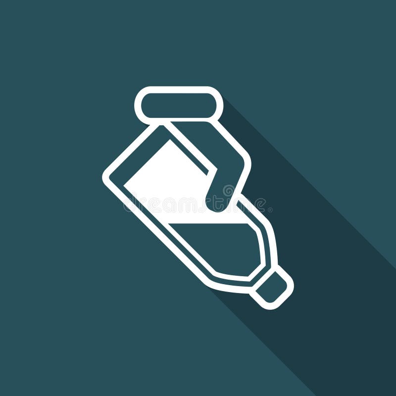 Pour liquid bottle stock vector. Illustration of liquid - 118519171