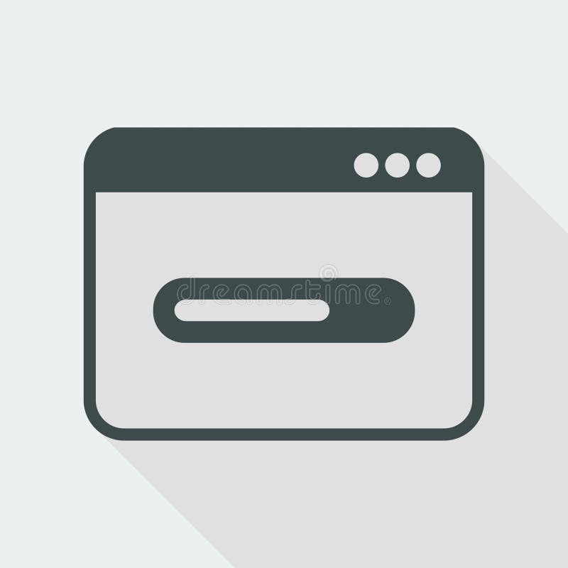 Refresh progress bar icon stock vector. Illustration of recover - 117824774