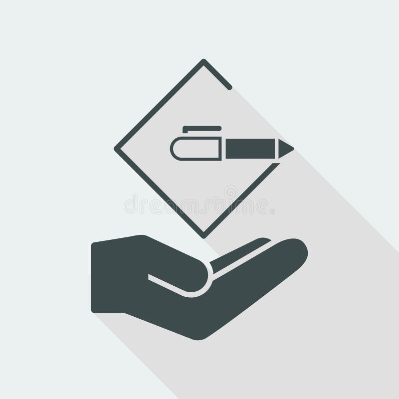 Project Design Concept - Flat Minimal Icon Stock Vector - Illustration ...