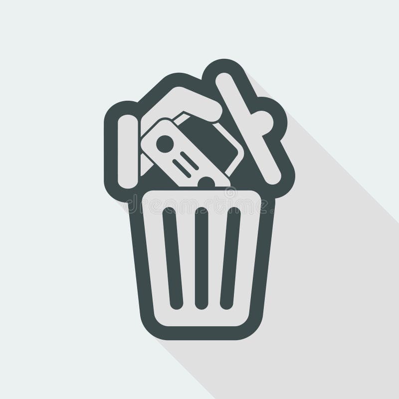 Scrap old car stock vector. Illustration of rubbish - 117822017