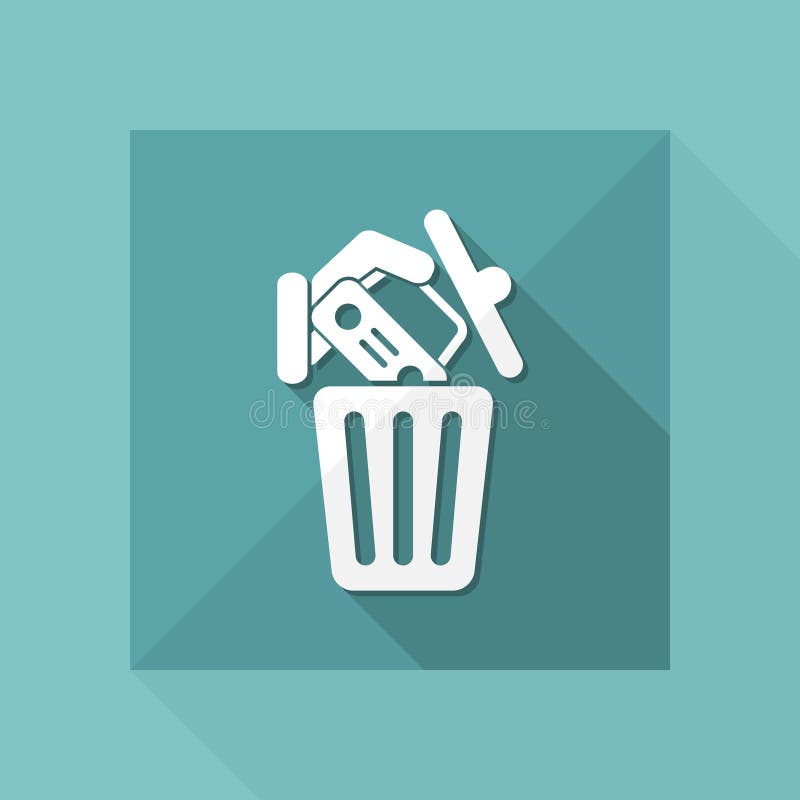 Scrap old car stock vector. Illustration of financing - 119144305