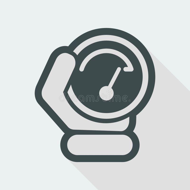 Speed control icon stock vector. Illustration of drive - 117822030