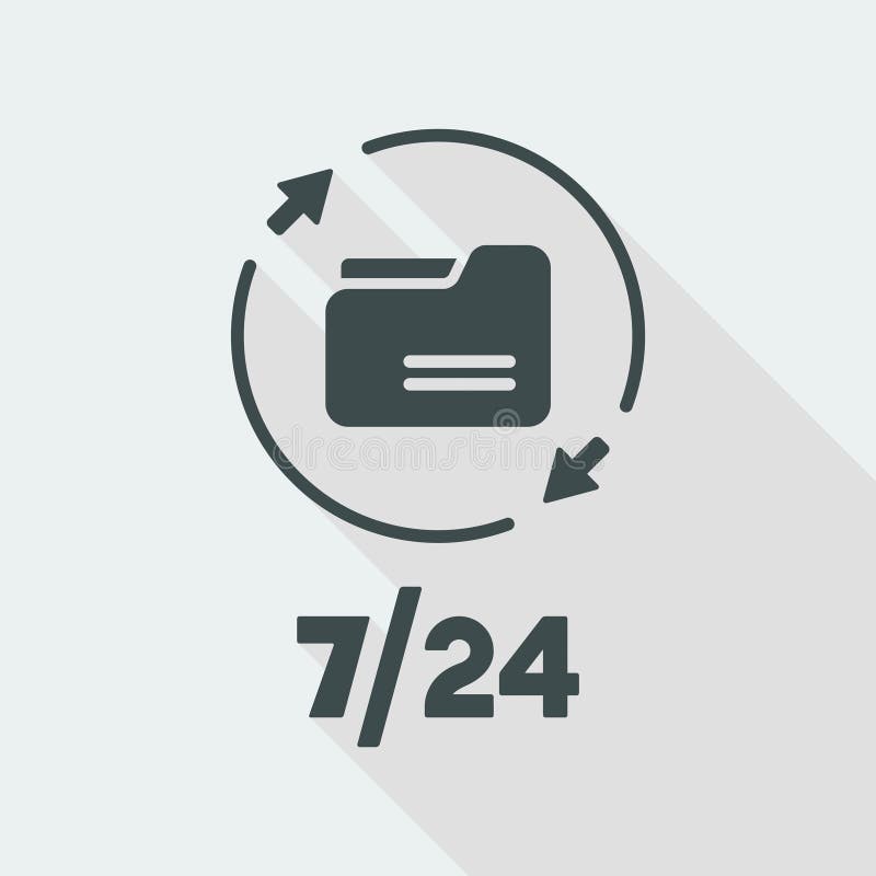 Steady Data Services - Vector Web Icon Stock Vector - Illustration of ...