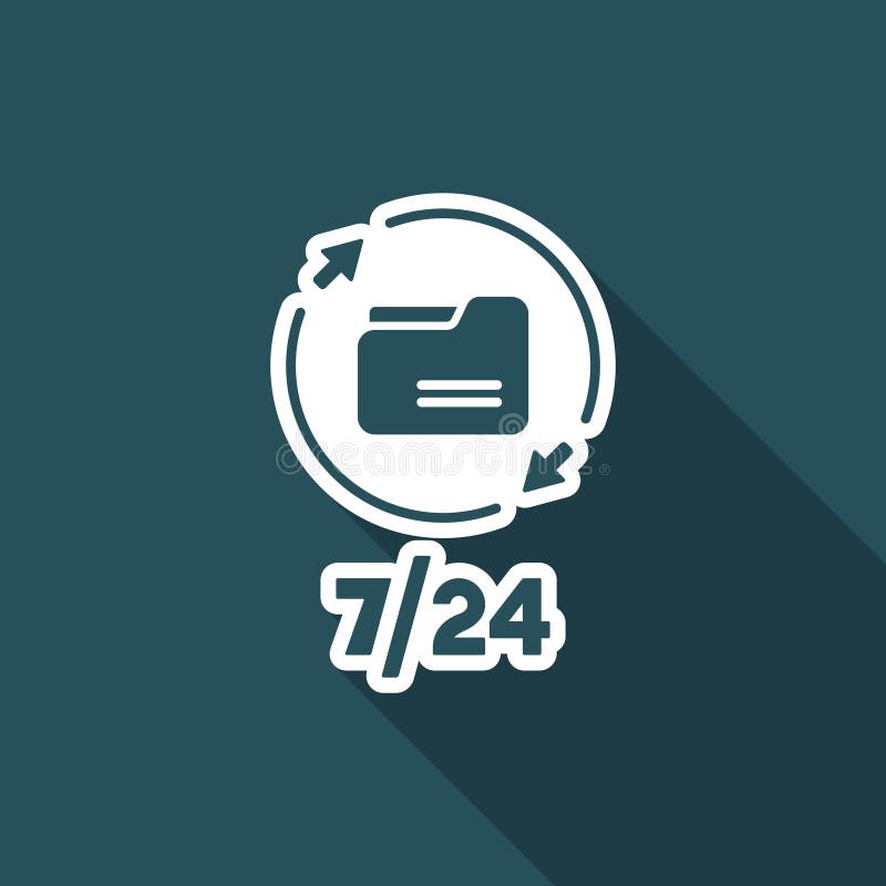 Steady Data Services - Vector Web Icon Stock Vector - Illustration of ...