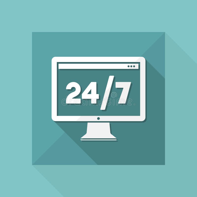 Steady Data Services - Vector Web Icon Stock Vector - Illustration of ...