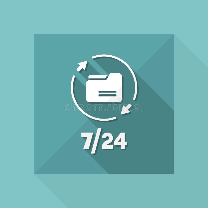 Steady Data Services - Vector Web Icon Stock Vector - Illustration of ...