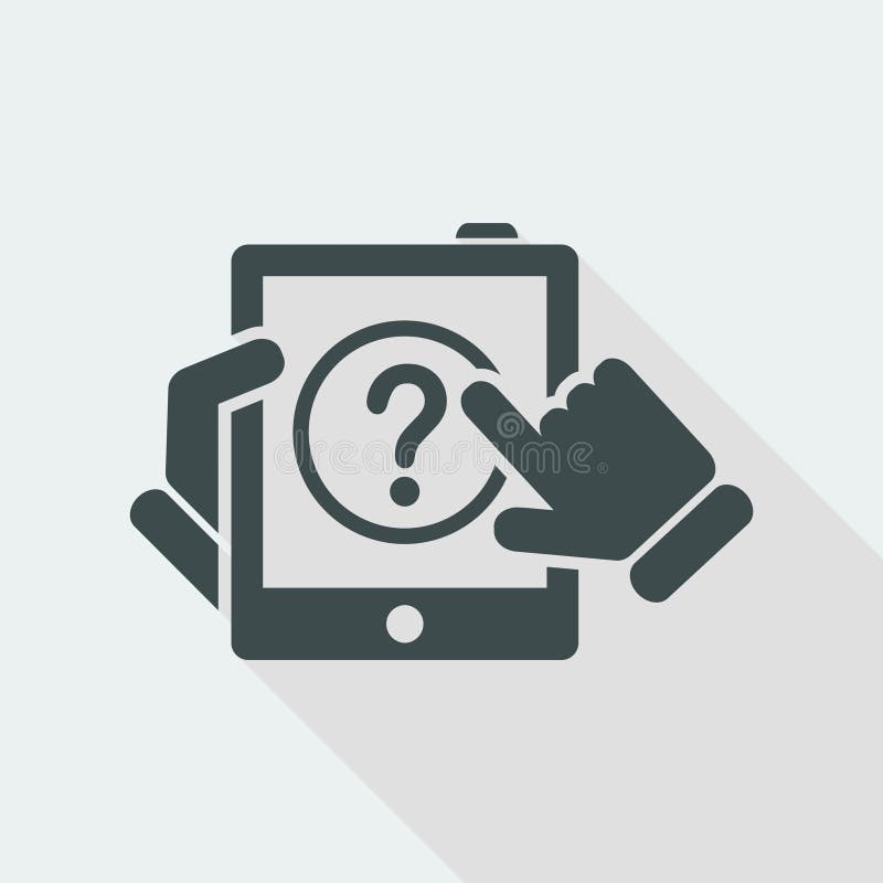 Support device stock vector. Illustration of problem - 117818881