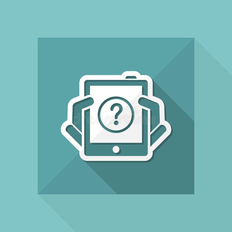 Support device stock vector. Illustration of multimedia - 119147123