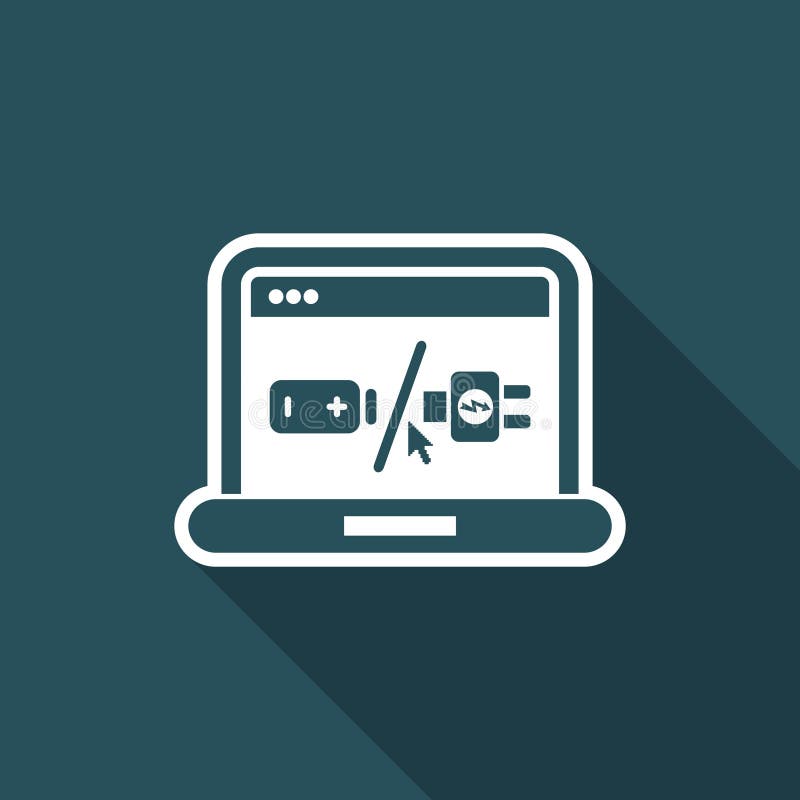 Tablet battery concept stock vector. Illustration of recharge - 118516293